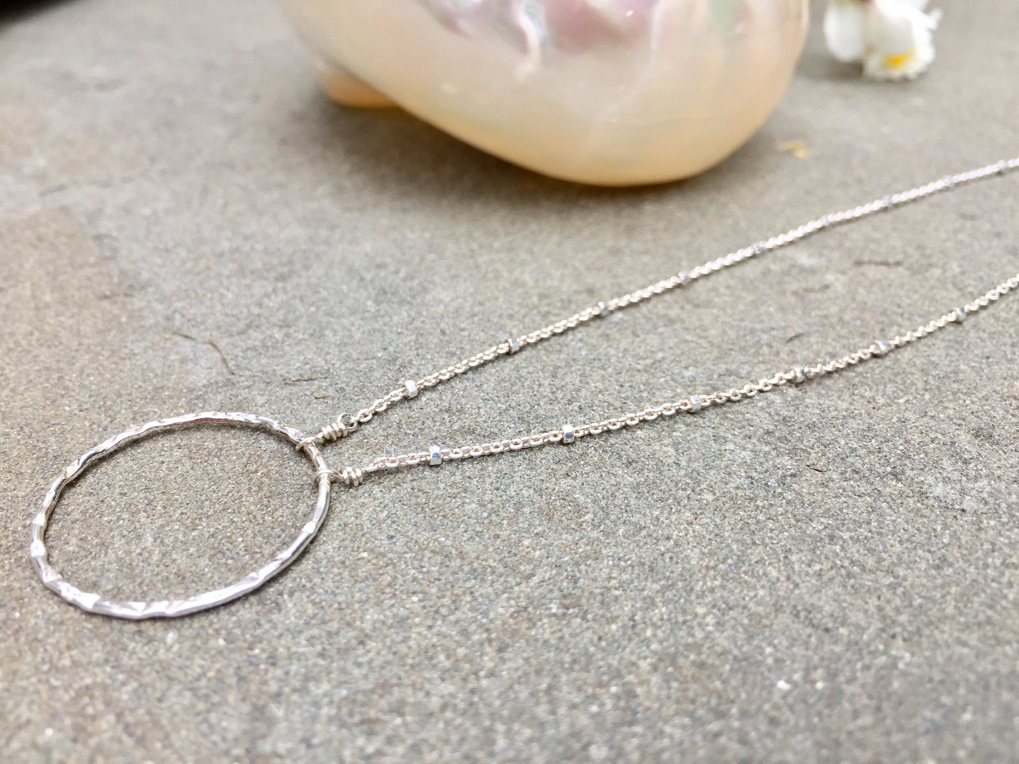 Circle Necklace – Christine Bennett Jewelry
